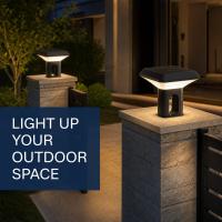 China Low Power 5W OSRAM 2835 LED Solar Post Top Lights UV Resistant With Aluminum Housing for sale