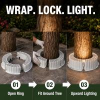 China 12-18W Outdoor LED Tree Lights Aluminum Led Tree Uplight Single RGB RGBW Garden Lamp for sale