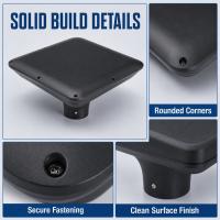 China 30W 50W Outdoor Solar Garden Lights Energy Saving For Driveways Courtyards And Parks for sale