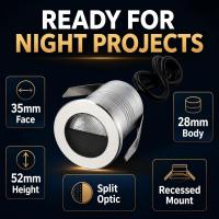 China OEM ODM LED Inground Lights Outside Stair Lights For Garden Villa Hotel Architectural for sale