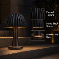 China Outdoor LED Bollard Light 12W IP65 Mushroom Garden Pillar Lamp 3000K for Patio Pathway for sale