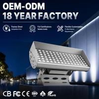 China IP67 Waterproof LED Flood Light Anti‑glare Shield Aluminum Body RGBW DMX512 Control for Municipal Architectural Lighting for sale
