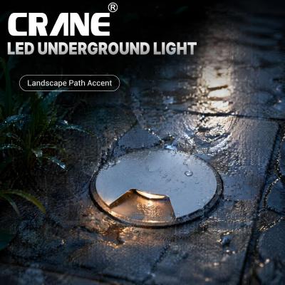 China Outdoor Landscape 3W In Ground Garden Lights Weather Resistant Recessed Walkway Lights for sale