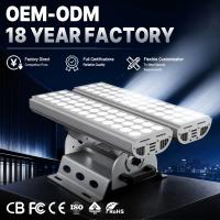 China IP66 Rated RGBW LED Flood Light DMX512 Control Landscape Lighting for Shopping Mall Facades for sale