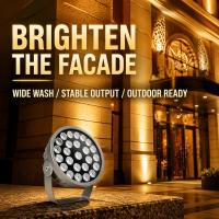 China RGBW Outdoor LED Flood Light DMX512 Control IP65 Waterproof Architectural Landscape Lighting for sale