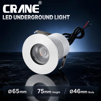 China Outdoor LED Inground Lights with Tempered Glass Cover Scratch Proof For Building Entrance for sale