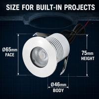 China Outdoor LED Inground Lights with Tempered Glass Cover Scratch Proof For Building Entrance for sale