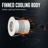 China Outdoor LED Inground Lights with Tempered Glass Cover Scratch Proof For Building Entrance for sale