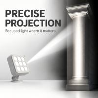 China Narrow Beam 27W LED Flood Lights IP67 High Brightness Color Changing  4000K CCT for Facade Lighting for sale
