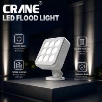 China Narrow Beam 27W LED Flood Lights IP67 High Brightness Color Changing  4000K CCT for Facade Lighting for sale
