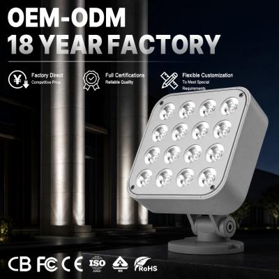 China 150W 240W Led Floodlights AC85-265V Outdoor Spot Lamp DMX512 Rgb Flood Lamp for Bridge for sale