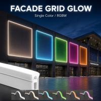 China 180LED/M High Density Silicone LED Strip 8x17mm Front Emitting For Architectural Facade Lighting for sale