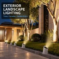 China Aluminum Housing Outdoor LED Tree Landscape Lights IP65 Lumileds Chip Uplight Tree Lights for sale