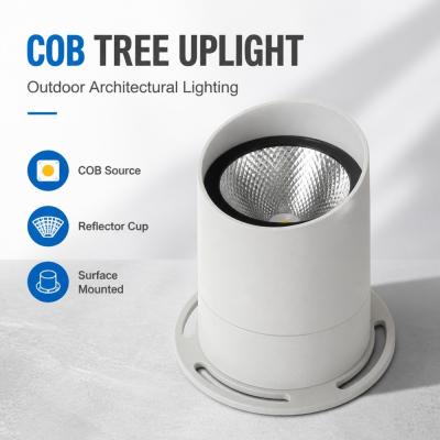 China Surface Mounted COB Design LED Inground Tree Uplight 10‑60W For Landscape Facade Project for sale
