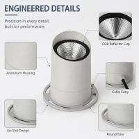 China Surface Mounted COB Design LED Inground Tree Uplight 10‑60W For Landscape Facade Project for sale