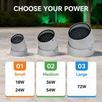 China DC24V RGBW DMX512 LED Tree Lights Waterproof For Outdoor Landscape Facade Lighting for sale