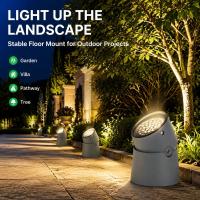China IP65 Exterior LED Tree Lights Tall Elevated LED Inground Uplight Multi Size Surface Mounted for sale