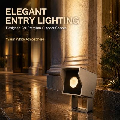 China Square LED Outdoor Spotlight IP66 Architectural Landscape Wash Light with Adjustable Mounting Bracket for sale