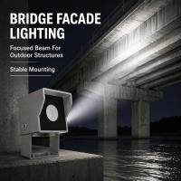 China Square LED Outdoor Spotlight IP66 Architectural Landscape Wash Light with Adjustable Mounting Bracket for sale