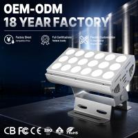 China 3° Narrow Beam LED Flood Light DMX512 Control Die Cast Aluminum Housing IP66 for Hotel Exterior Walls for sale