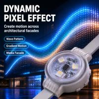 China Outdoor Waterproof LED Point Source Curtain Wall Light IP67 Rating Intelligent Control for sale