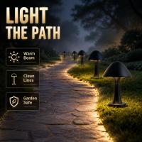China Commercial Low Glare LED Landscape Path Light IP66 Aluminum Post Lamp for Driveway Walkway for sale