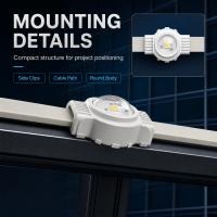 China DC5V RGB LED Pixel Lights Waterproof Rating For Building Facade Lighting for sale