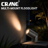 China 4W IP65 Anti Glare Honeycomb Lens Exterior Spot Light Adjustable Garden Landscape Accent Lamp for sale