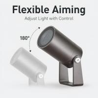 China 4W IP65 Anti Glare Honeycomb Lens Exterior Spot Light Adjustable Garden Landscape Accent Lamp for sale