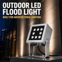 China 9 LED Architectural Flood Light IP66 Waterproof Outdoor Adjustable Bracket Bridge Lighting for sale