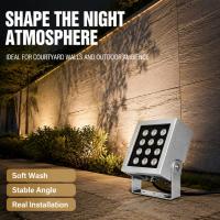 China 12-LED Architectural Flood Light IP66 Waterproof Outdoor Spotlight With Adjustable Bracket for sale