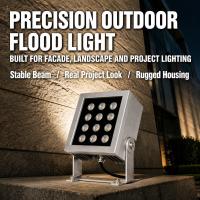 China 12-LED Architectural Flood Light IP66 Waterproof Outdoor Spotlight With Adjustable Bracket for sale