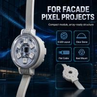 China Full Color LED Point Light Source Media Facade Lighting for sale