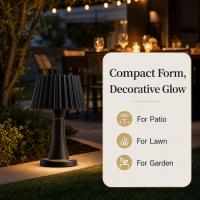China Waterproof Outdoor LED Table Lamp IP65 Garden Path Accent Light for Restaurant Terrace for sale