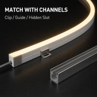 China 10x10mm Front Emitting Led Silicone Light Strip For Architectural Facade Linear Lighting for sale