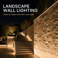 China Slim 12W DC24V Linear LED Wall Washer , Aluminum Housing LED Wall Wash Outdoor Lighting for sale