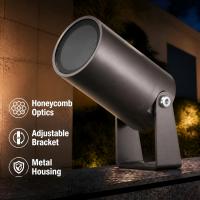 China S66 8‑10W IP65 Outdoor Cylinder LED Landscape Spotlight Adjustable Angle With Multiple Optic Lenses for sale