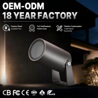 China S66 8‑10W IP65 Outdoor Cylinder LED Landscape Spotlight Adjustable Angle With Multiple Optic Lenses for sale