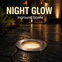 China LED In-Ground Well Light 24W Round Anti Glare Honeycomb Landscape Uplight IP68 IK08 - MA120 for sale