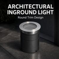 China LED In-Ground Well Light 24W Round Anti Glare Honeycomb Landscape Uplight IP68 IK08 - MA120 for sale