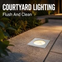 China 24W Heavy Duty Square LED Paver Light IP68 IK08 for Plazas & Driveways - MA120 for sale