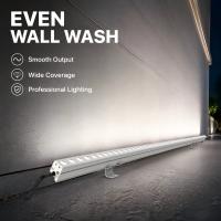 China Classic 12W DC24V Exterior LED Wall Wash Lights IP65 Weatherproof Dual Control 65lm/W for sale