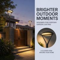 China All in One Solar Garden Pole Light 35W 50W Smart APP Control for Countryside for sale