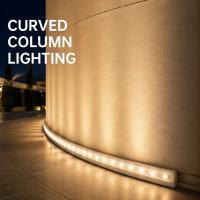 China DC24V Silicone Flexible LED Wall Washer 48LED/M 18W For Building Facade Grazing Lighting for sale