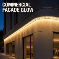 China DC24V Silicone Flexible LED Wall Washer 48LED/M 18W For Building Facade Grazing Lighting for sale