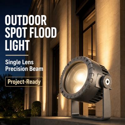 China Adjustable Bracket Outside LED Flood Lights Multi Beam Angle For Architectural Sculptures for sale