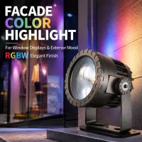 China Adjustable Bracket Outside LED Flood Lights Multi Beam Angle For Architectural Sculptures for sale