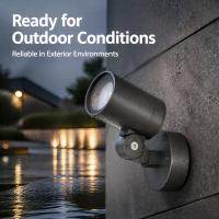 China 3‑6W Knob Adjustable Wall Mount LED Cylinder Spotlight IP65 Waterproof Wall Accent Light for sale
