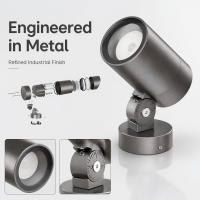 China 3‑6W Knob Adjustable Wall Mount LED Cylinder Spotlight IP65 Waterproof Wall Accent Light for sale