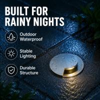 China Weatherproof In Ground Driveway Lights 12W CREE COB Side Emission Pathway Lamp IP68 MA80-1 for sale